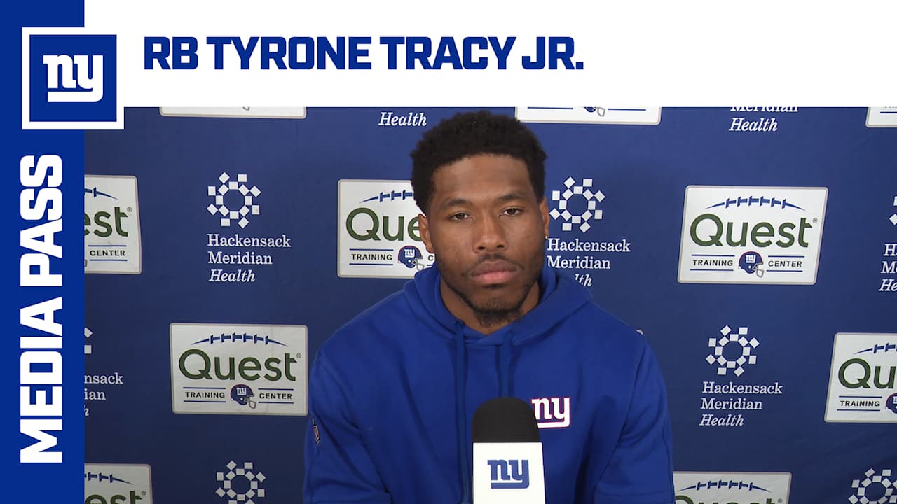 RB Tyrone Tracy Jr.: 'Winning and losing in the NFL comes down to the ...
