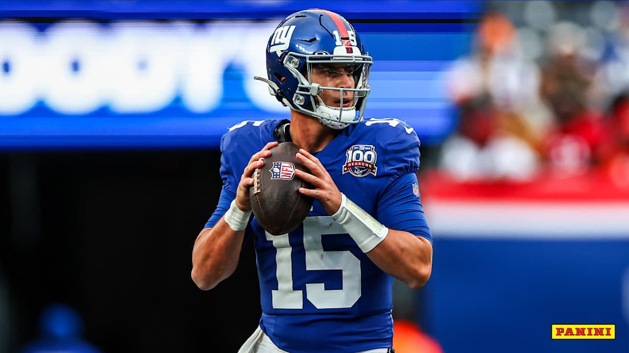 Notebook: Tommy DeVito limited with right forearm injury