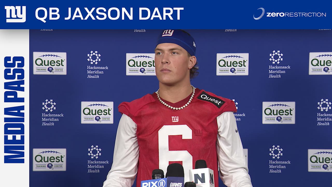 QB Jaxson Dart: 'Wearing this jersey, it's an amazing privilege'