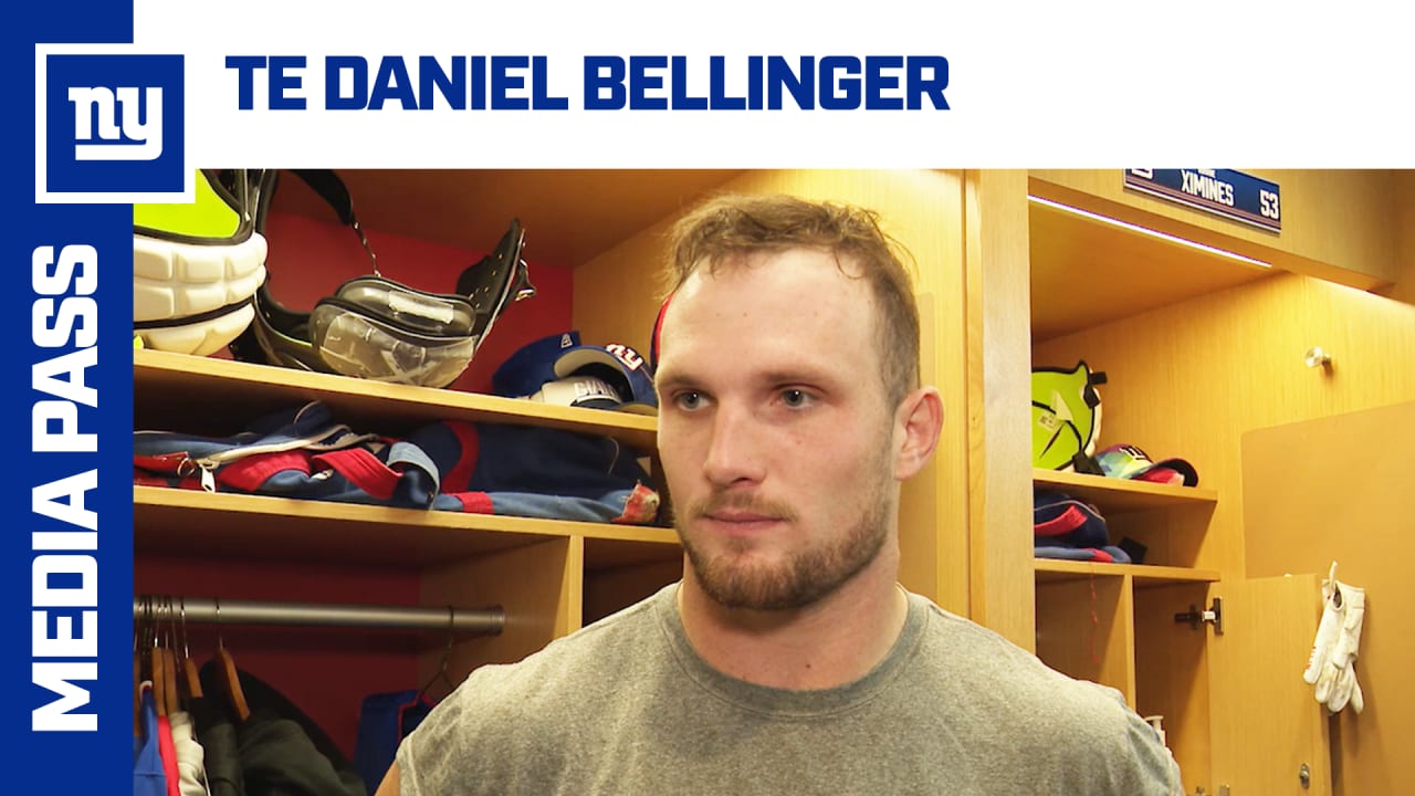 TE Daniel Bellinger: 'Stay ready and be ready'