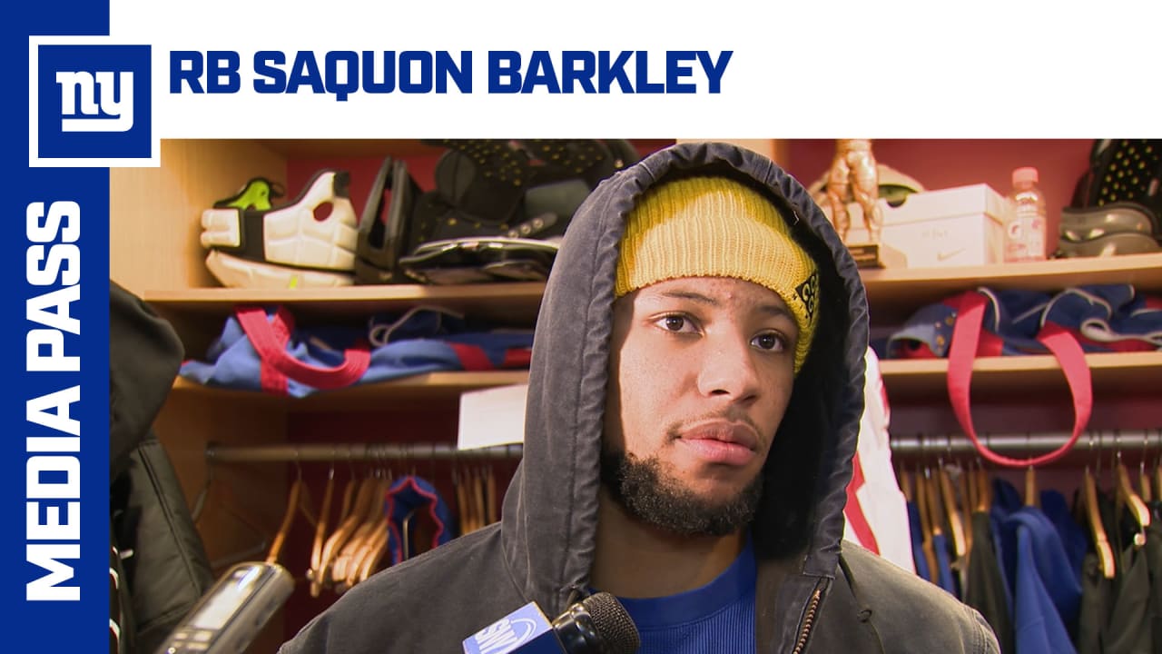 Rb Saquon Barkley Recaps Giants 2023 Season
