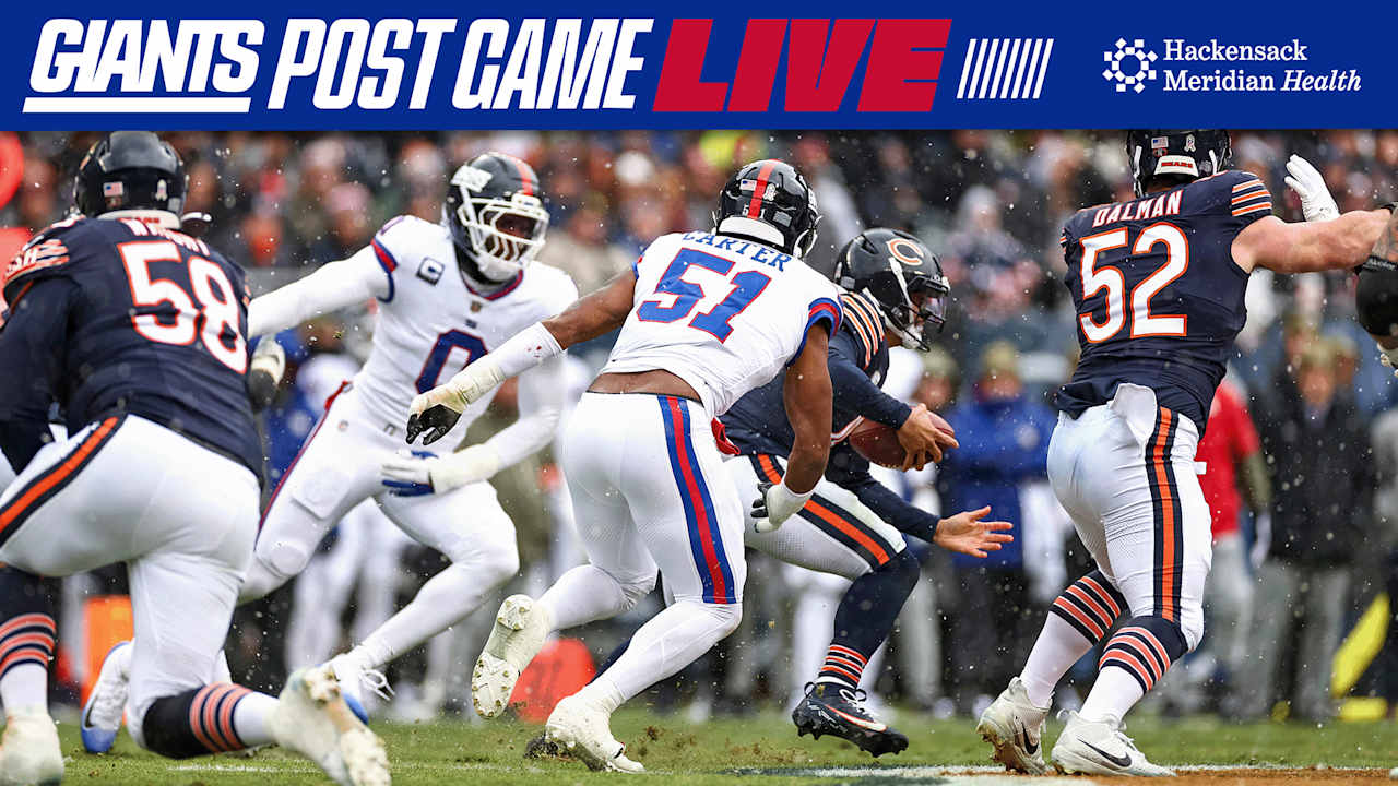 Giants Postgame Live: Recap from Week 10