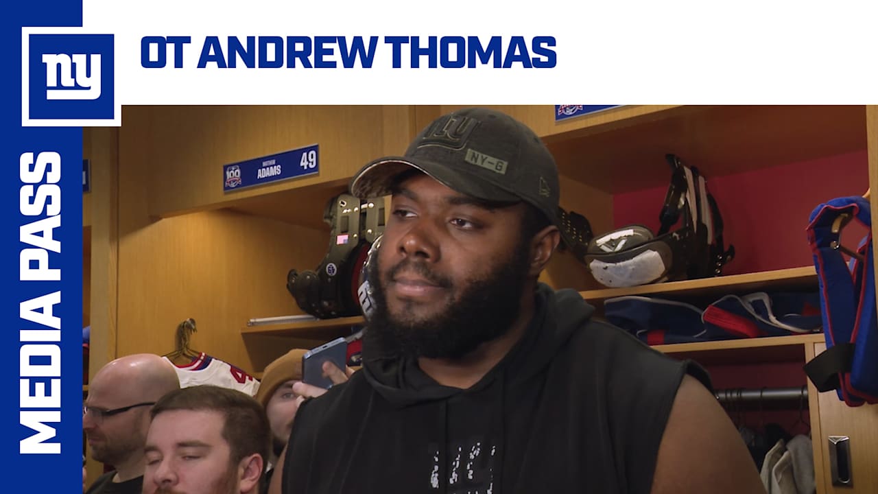 T Andrew Thomas on his recovery from foot surgery