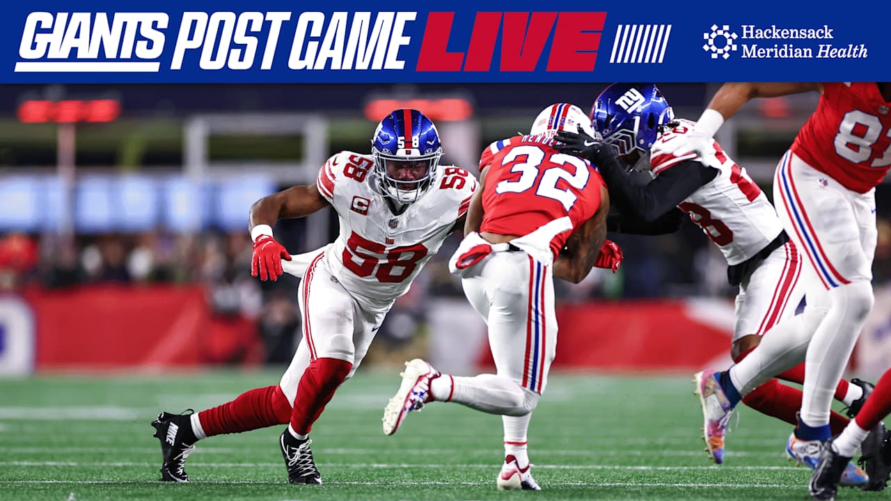 Giants Postgame Live: Recap from Week 13