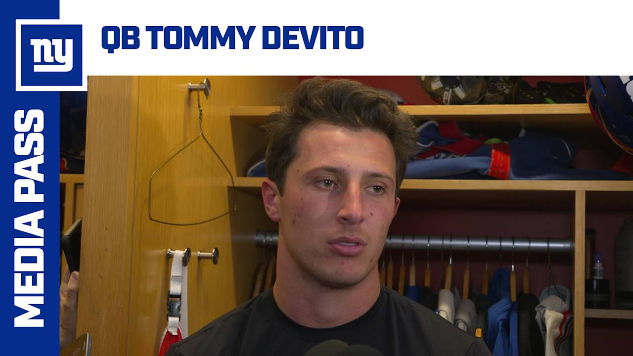 QB Tommy DeVito on how he has grown since his last start