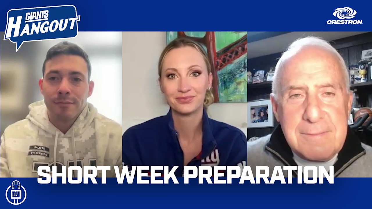 Giants Hangout | Short Week Preparation