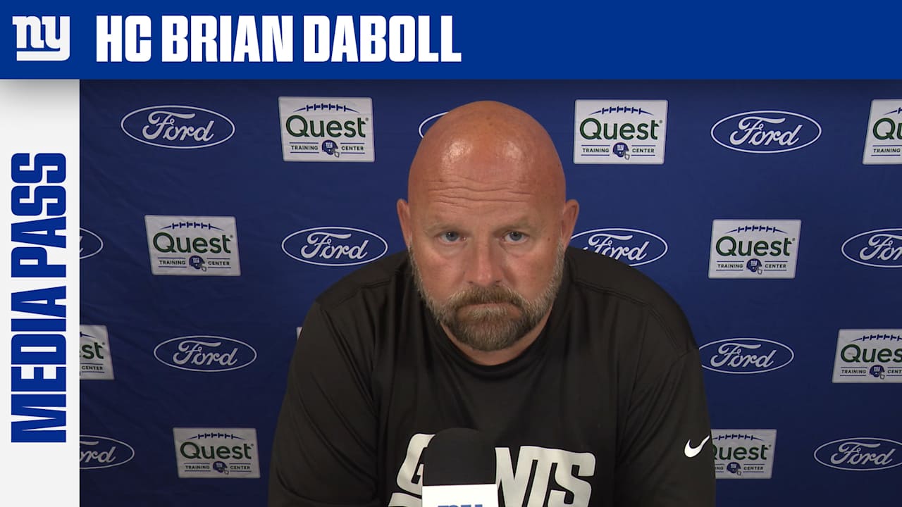 Coach Brian Daboll on turning focus to Commanders