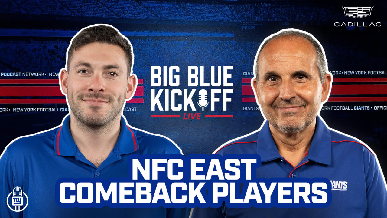 Big Blue Kickoff Live 5/29 | NFC East Comeback Players