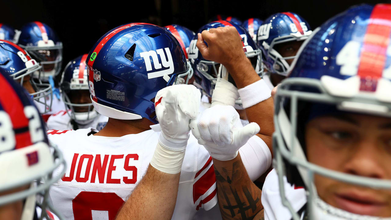 Unofficial depth chart released for Giants vs. Jets