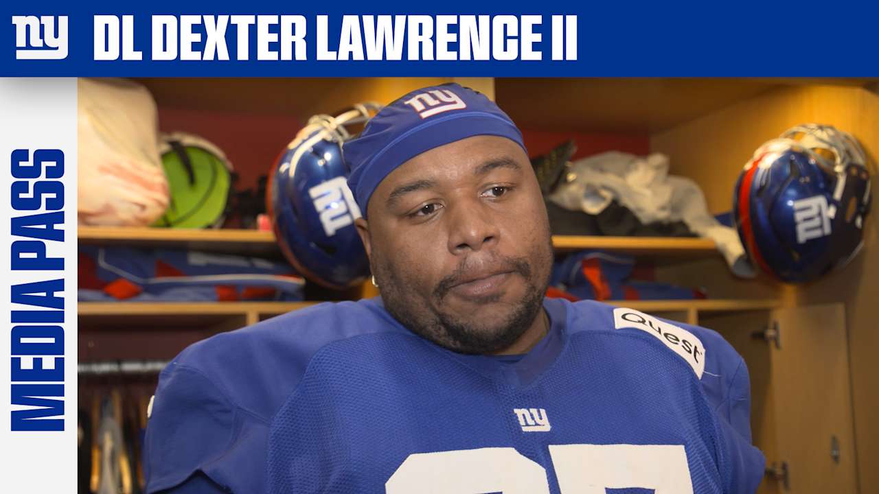 DL Dexter Lawrence: 'It's all about being aggressive'