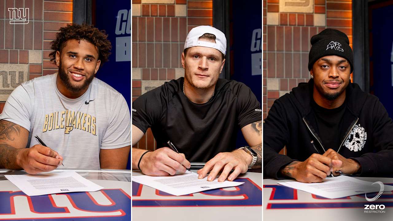 Marcus Mbow, Thomas Fidone II, Korie Black sign rookie contracts