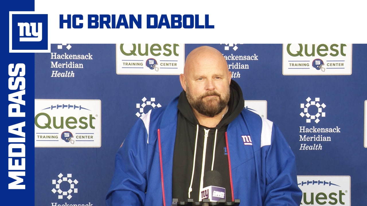 Coach Brian Daboll gives final updates heading into Packers game