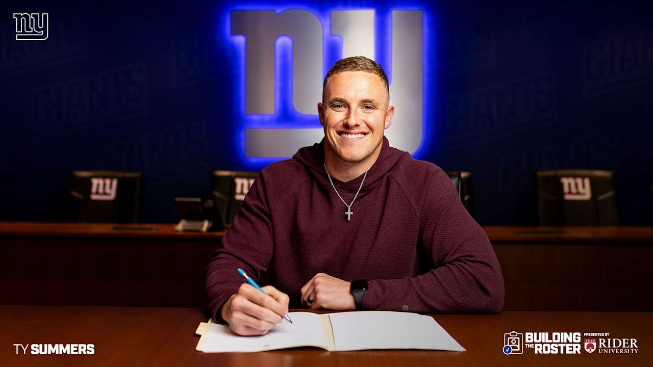 Giants re-sign linebacker Ty Summers