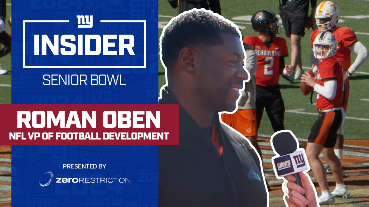 Roman Oben on the importance of Senior Bowl