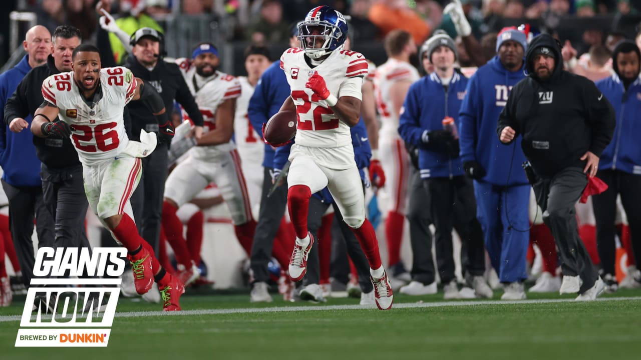 Giants Now: Adoree' Jackson hits top speed of 20.92 mph on pick-6