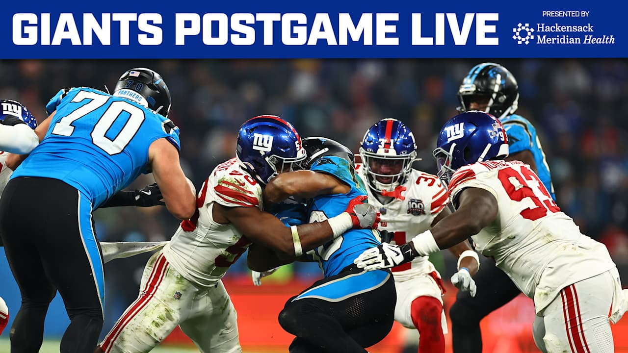 Giants Postgame Live: Takeaways from Week 10