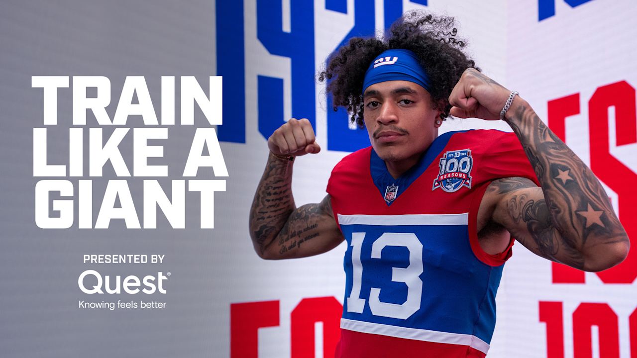 Train like a Giant: Jalin Hyatt's workout routine