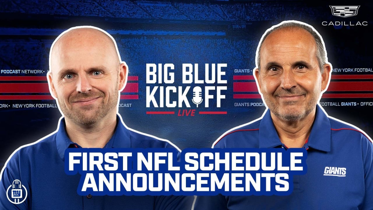 Big Blue Kickoff Live 5/14 | First NFL Schedule Announcements