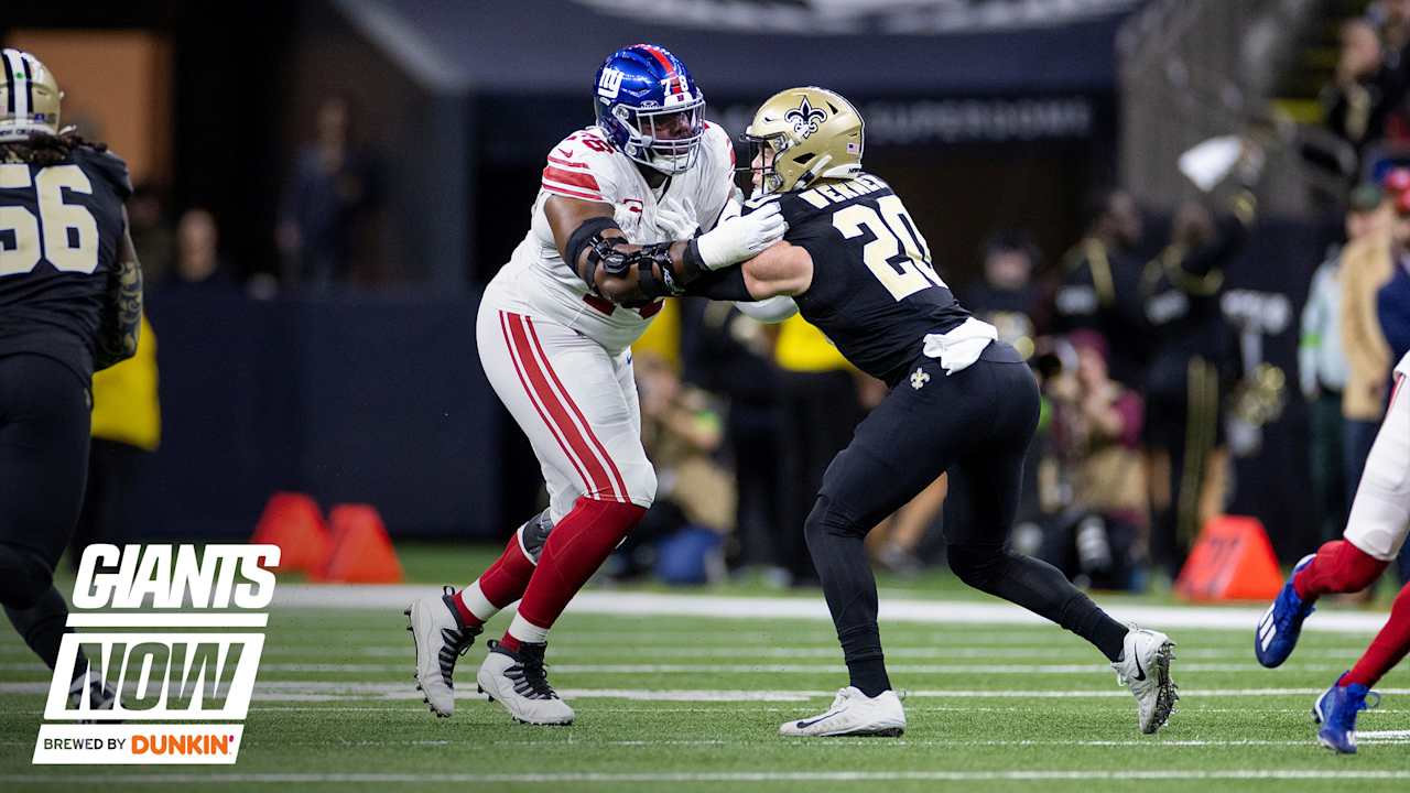 Giants Now: Numbers to know for Giants-Saints