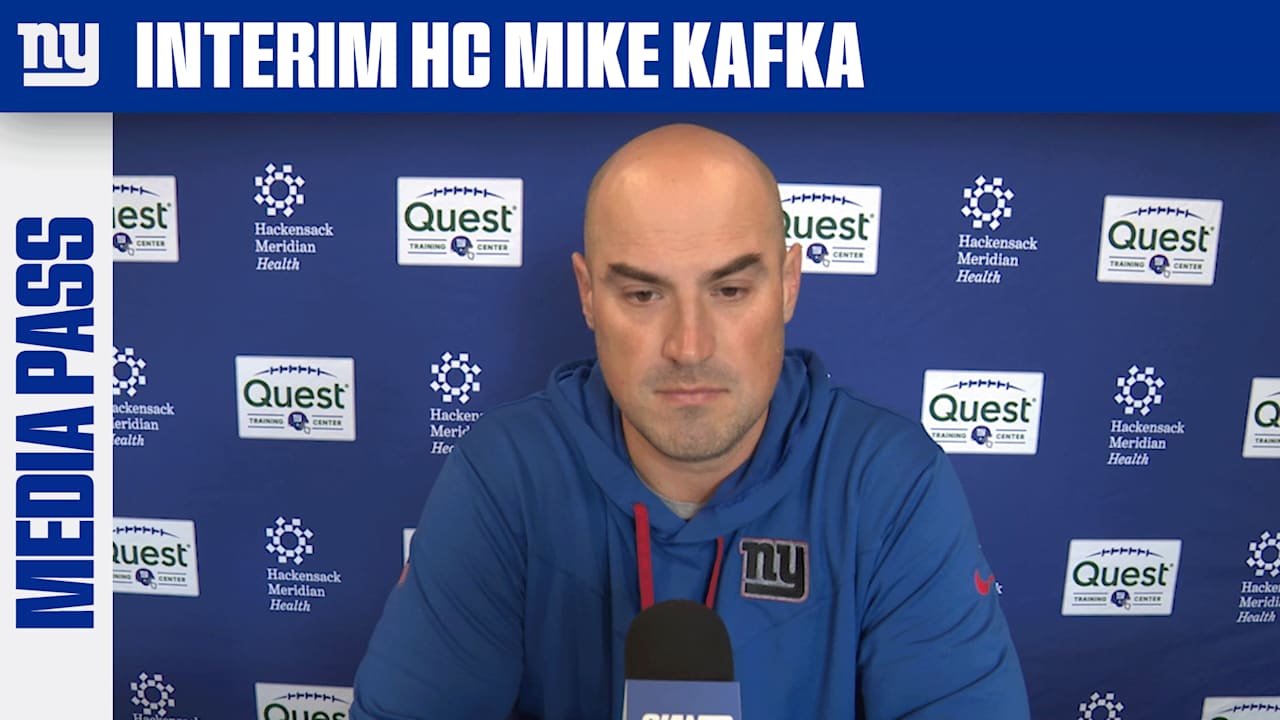 Interim Head Coach Mike Kafka reviews Giants vs. Packers