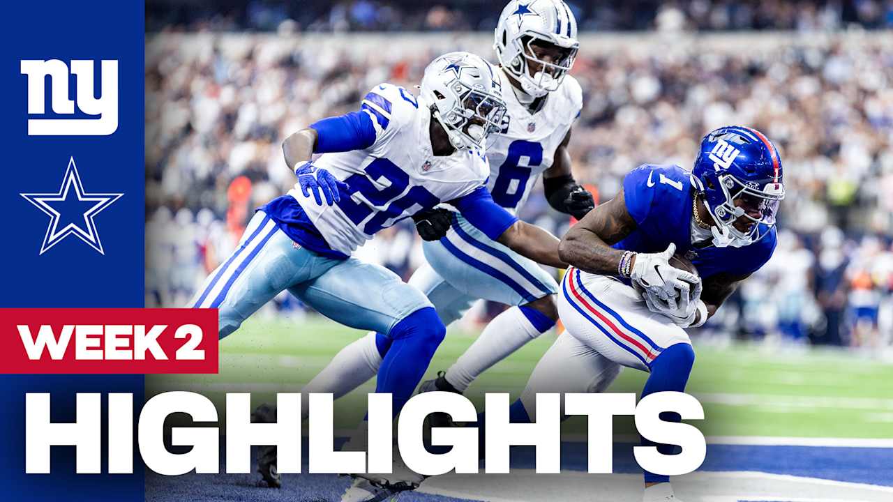 Highlights: Dallas Cowboys 40, New York Giants 37 (OT)