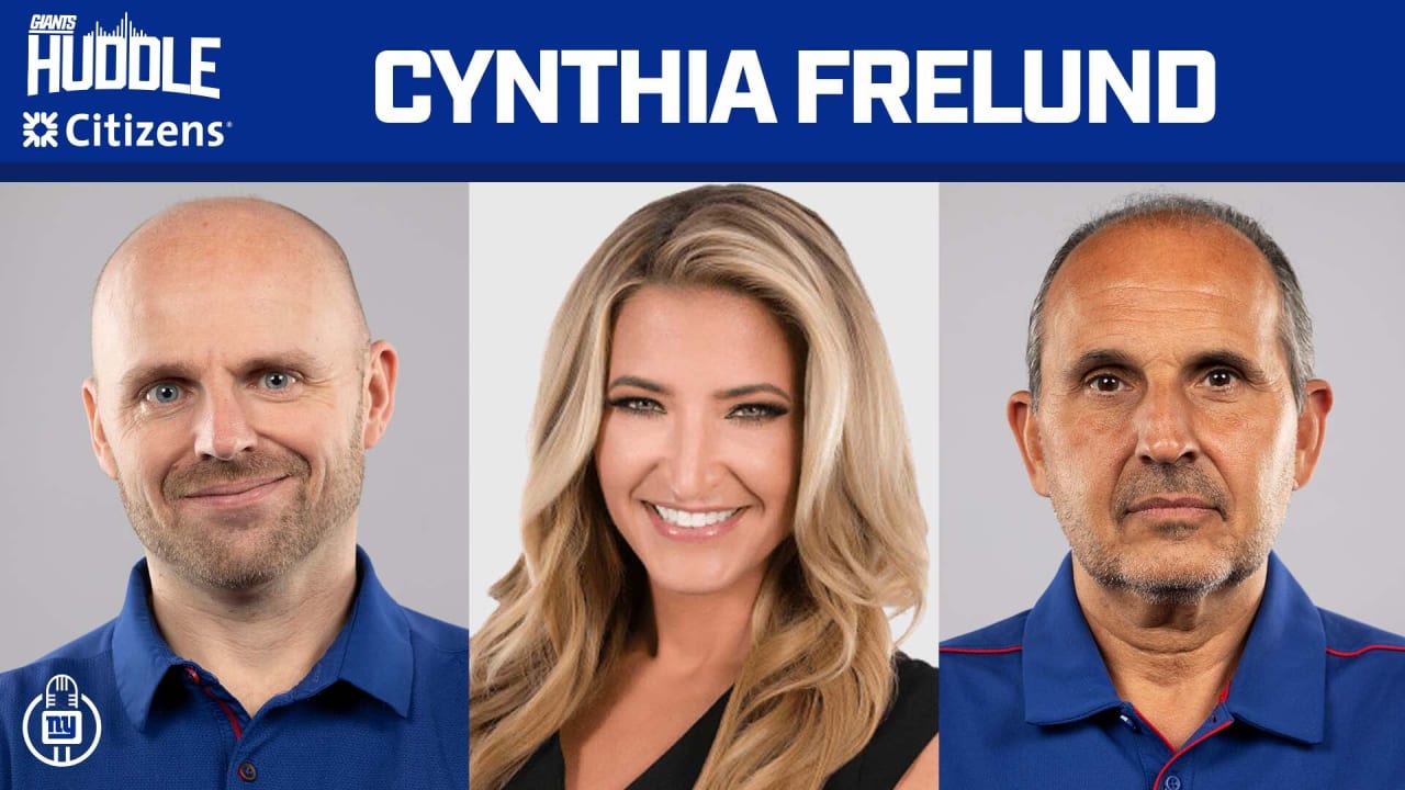 Giants Huddle | NFL Network's Cynthia Frelund
