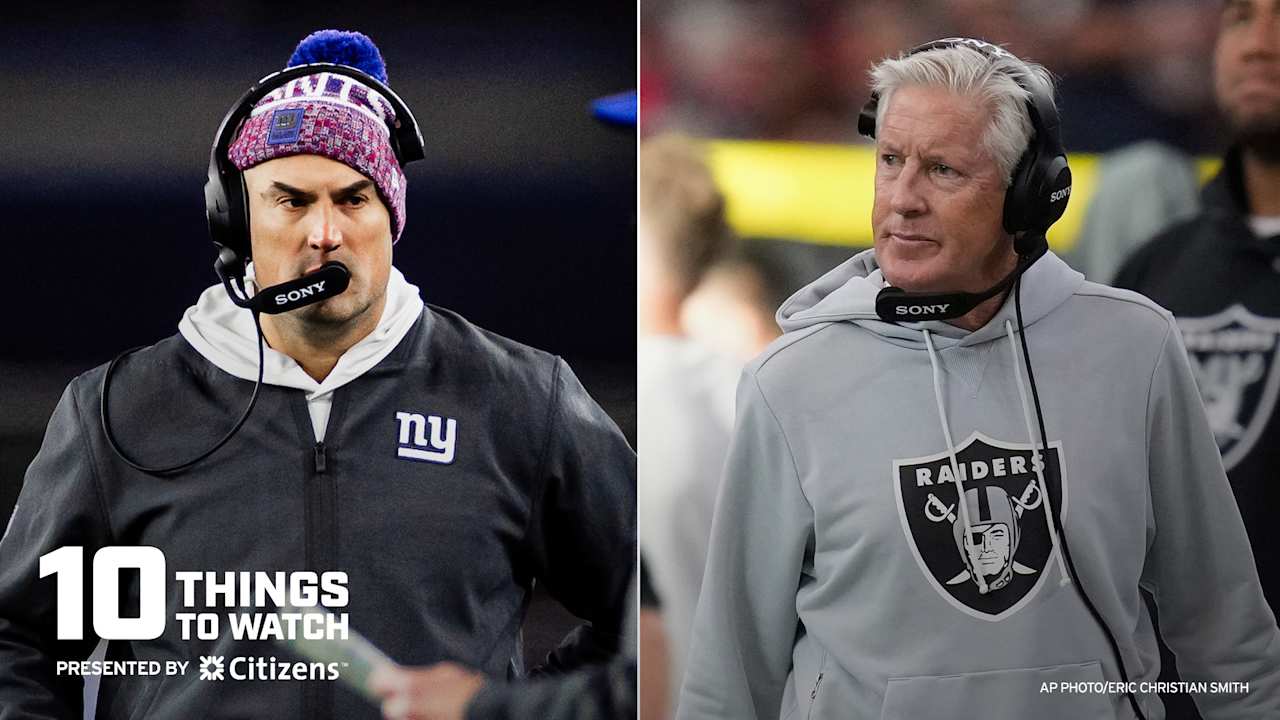 10 things to watch in Giants vs. Raiders