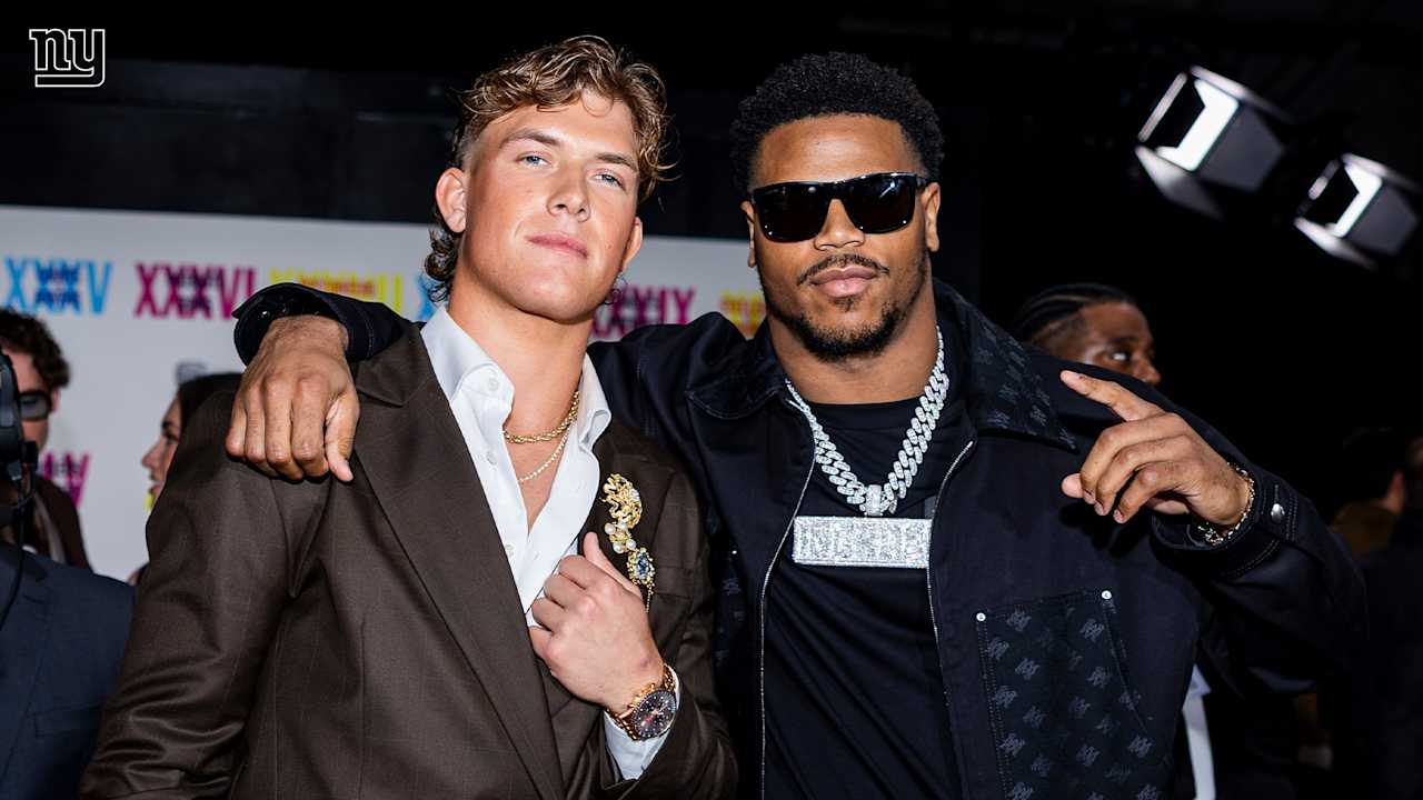 NFL Honors: Giants walk the red carpet