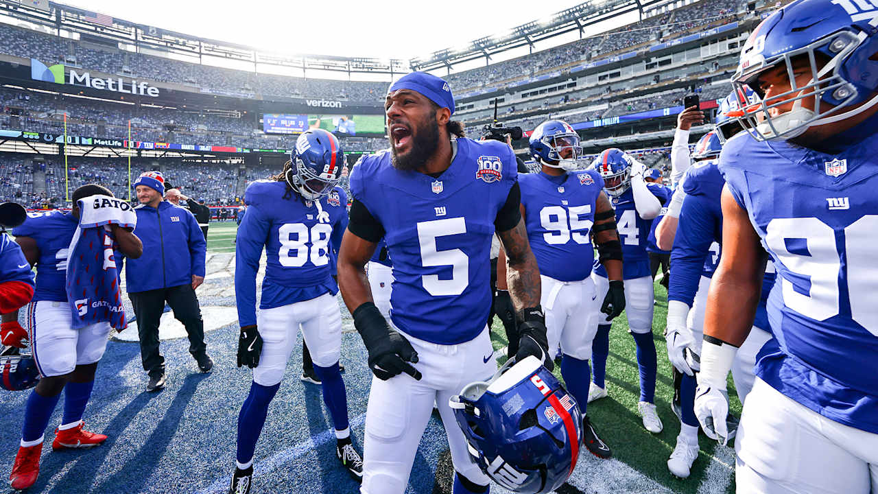 Giants take the field at MetLife Stadium