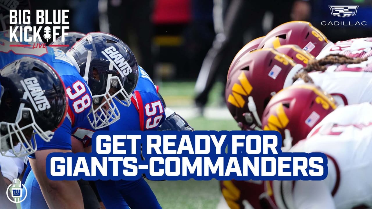 Big Blue Kick Off Live 11/18 | Get ready for Giants-Commanders