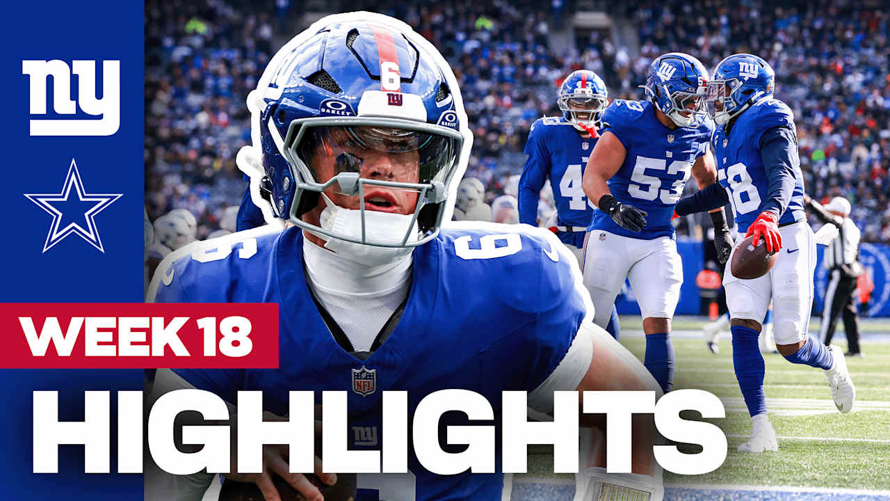 Highlights: New York Giants 34, Dallas Cowboys 17
