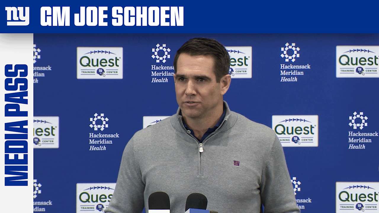 GM Joe Schoen 2025 Season-Ending Press Conference