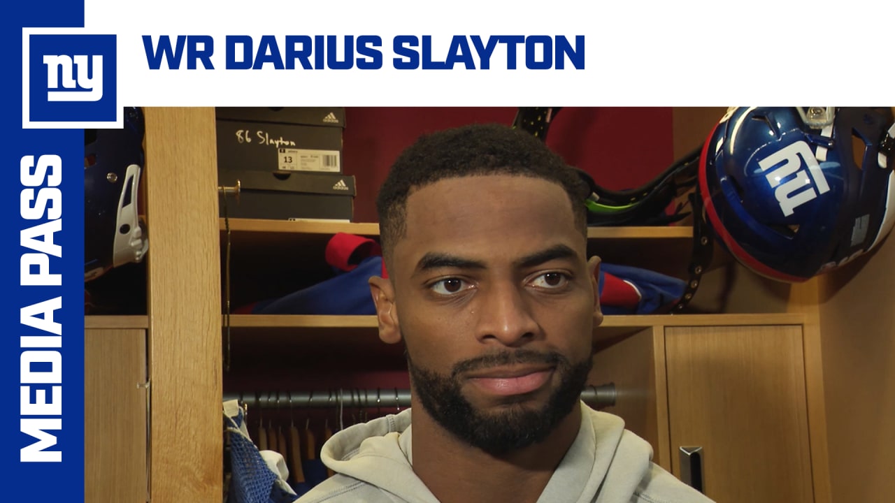WR Darius Slayton: 'Continue to execute consistently'