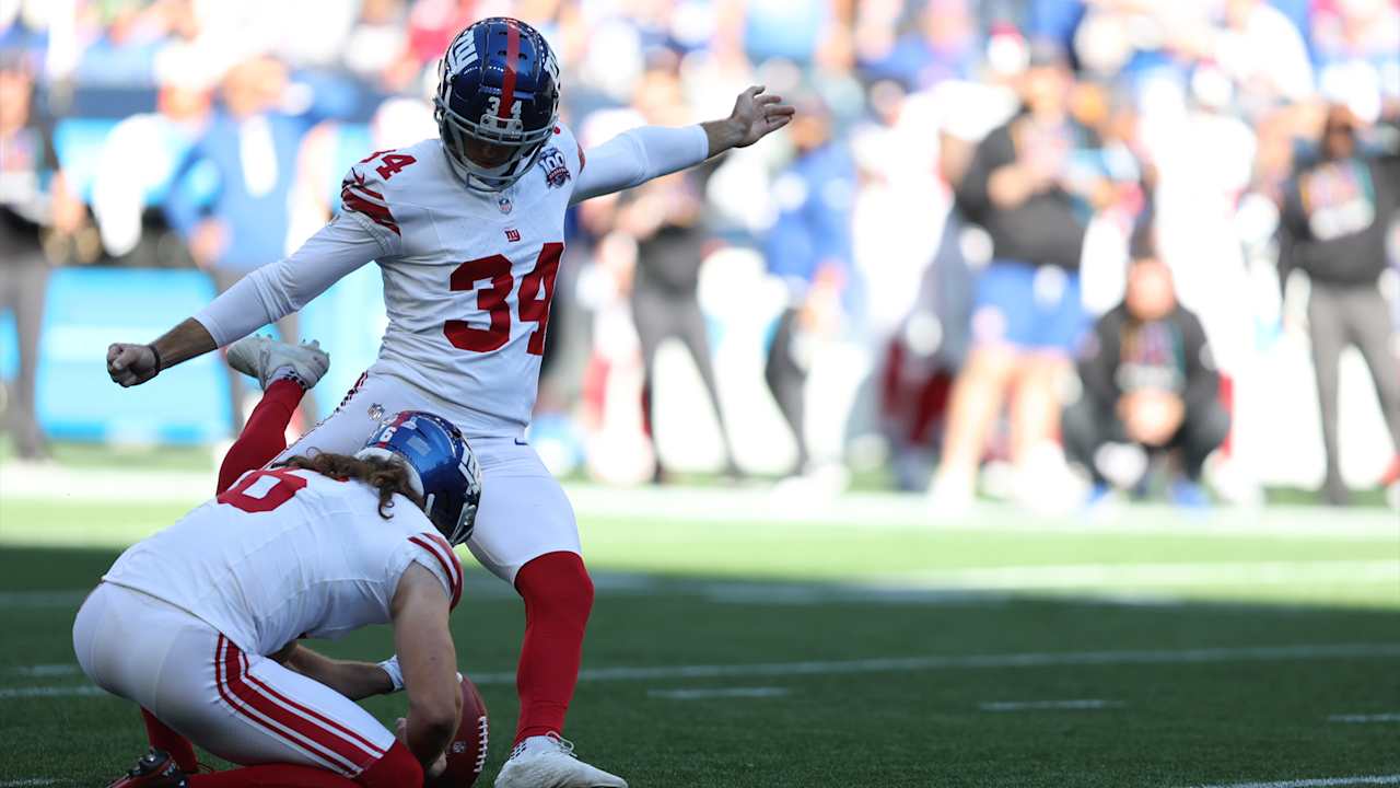 Greg Joseph connects from 24 yards | Giants vs. Seahawks Highlights