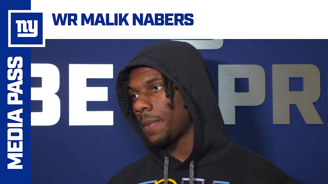 WR Malik Nabers on 'next play' mentality