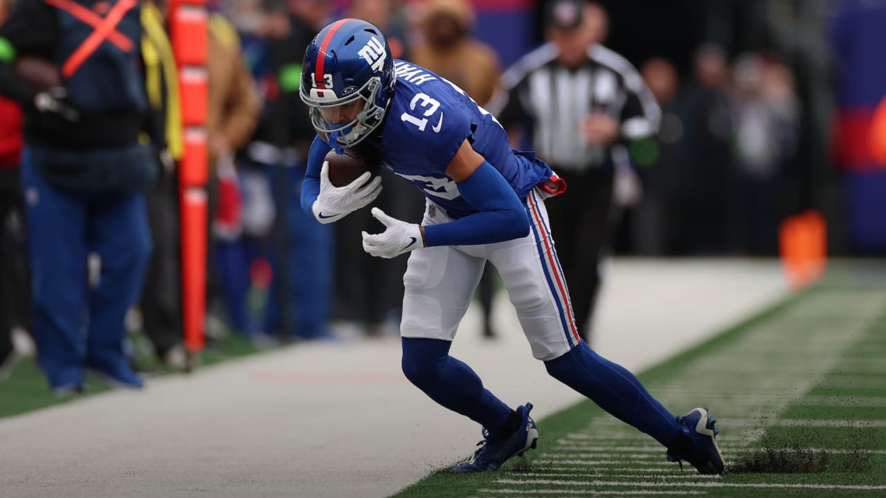 Jalin Hyatt's leaping, toe-tap catch goes for 29-yard gain | Giants vs ...