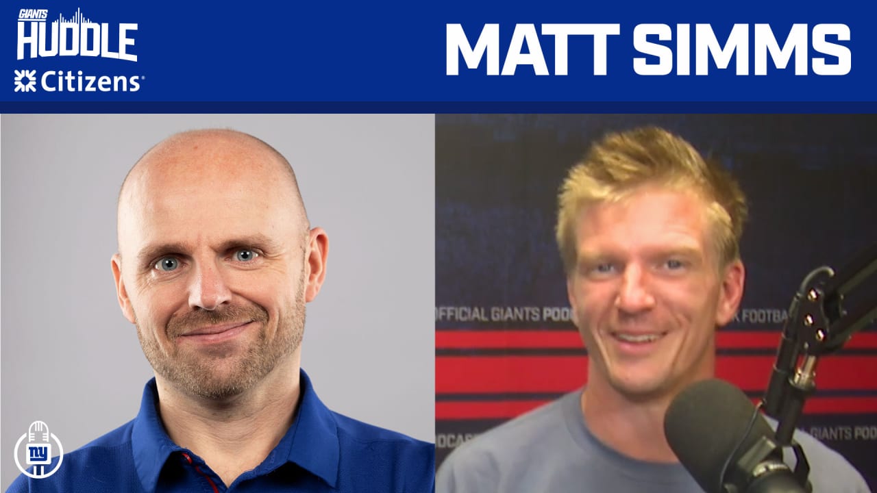 Giants Huddle | Matt Simms