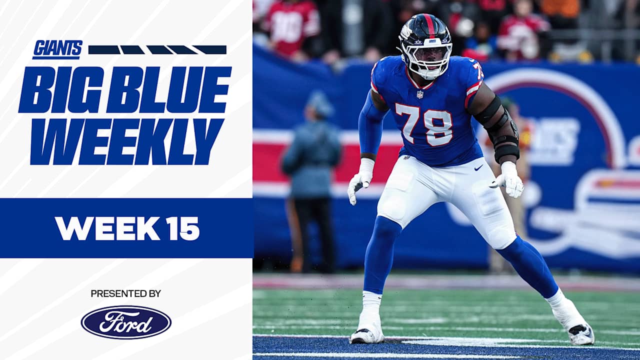 Big Blue Weekly: Previewing Week 15 vs. Commanders