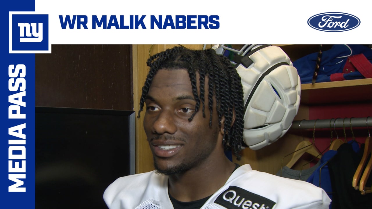 WR Malik Nabers on what it means to wear Ray Flaherty's No. 1
