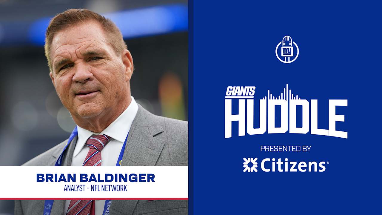 Giants Huddle | Brian Baldinger