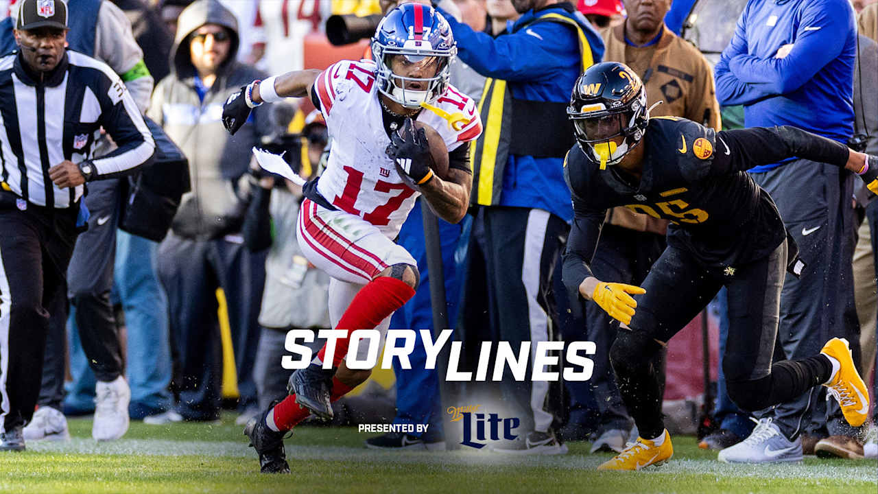 Storylines to follow in Giants vs. Commanders