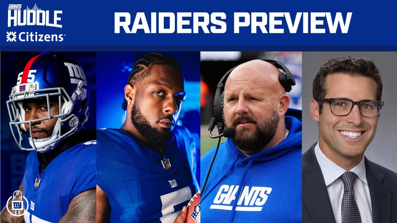 Giants Huddle | Raiders Preview