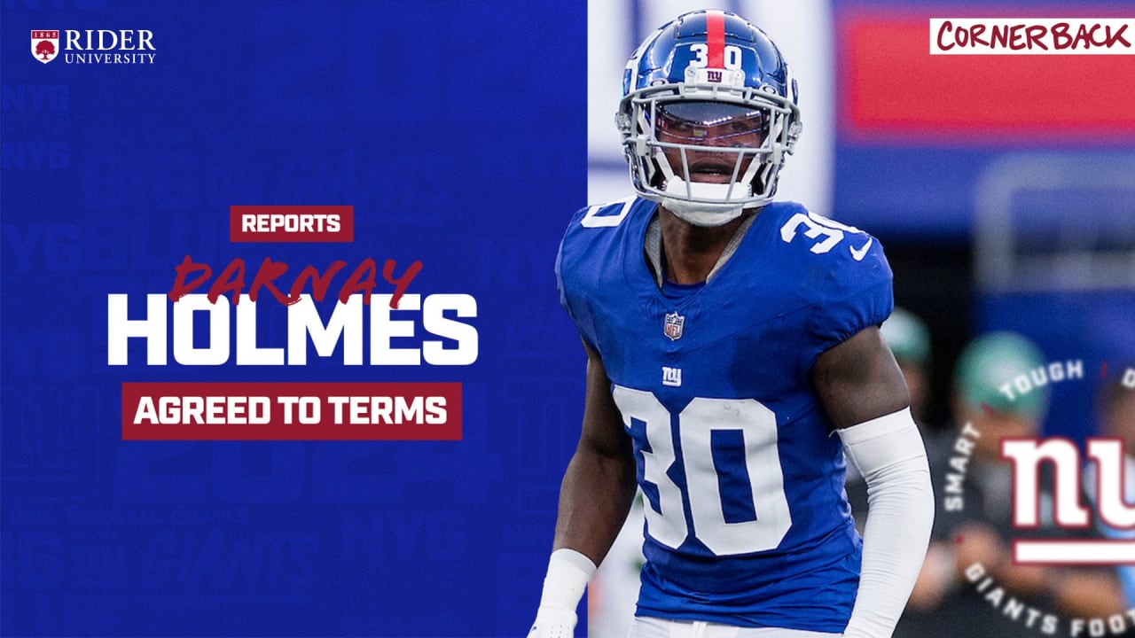 Reports: Giants agree to terms with CB Darnay Holmes