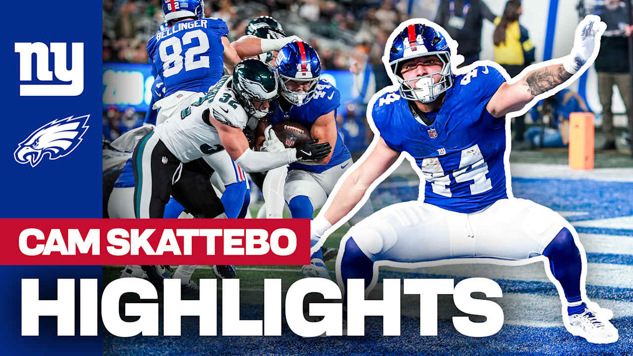 Cam Skattebo Highlights: Best plays from 3-TD game
