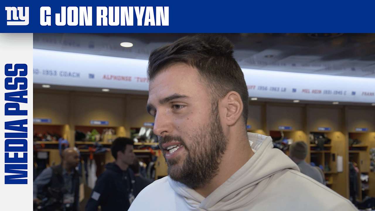 G Jon Runyan on O-line's consistency this season