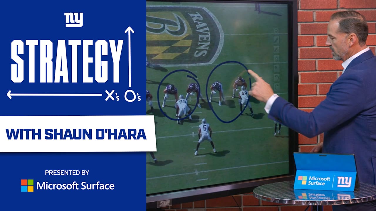 Shaun O'Hara talks Giants strategy vs. Ravens