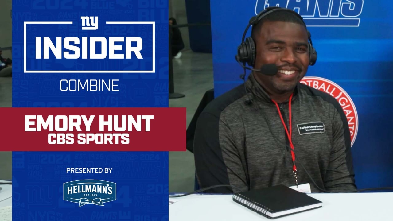 Giants Insider: CBS Sports' Emory Hunt talks NFL Draft