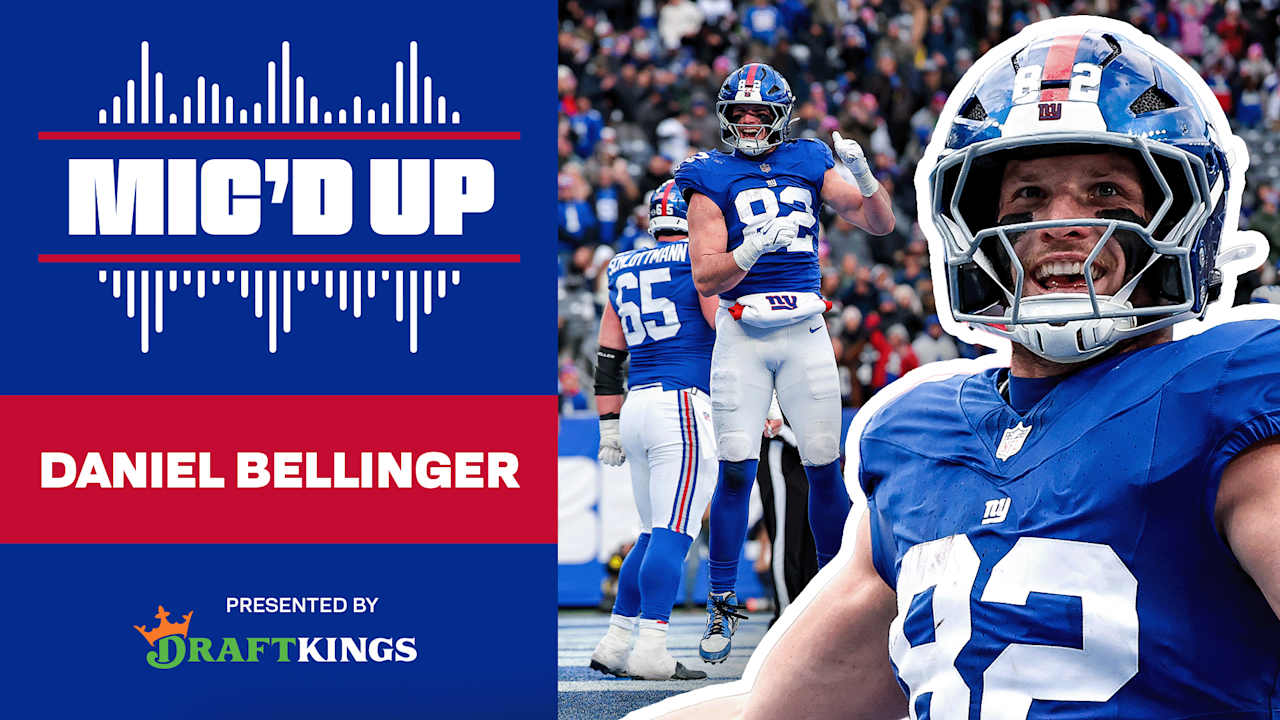 Daniel Bellinger Mic'd Up in win over Cowboys