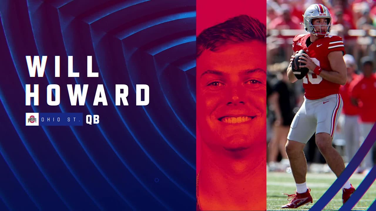 Ohio State QB Will Howard 2025 NFL Scouting Combine Workout