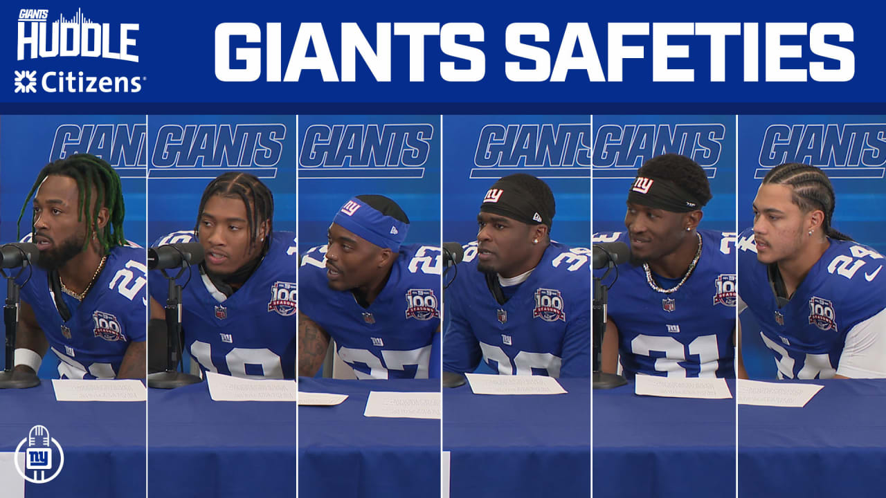 Giants Huddle | Safeties